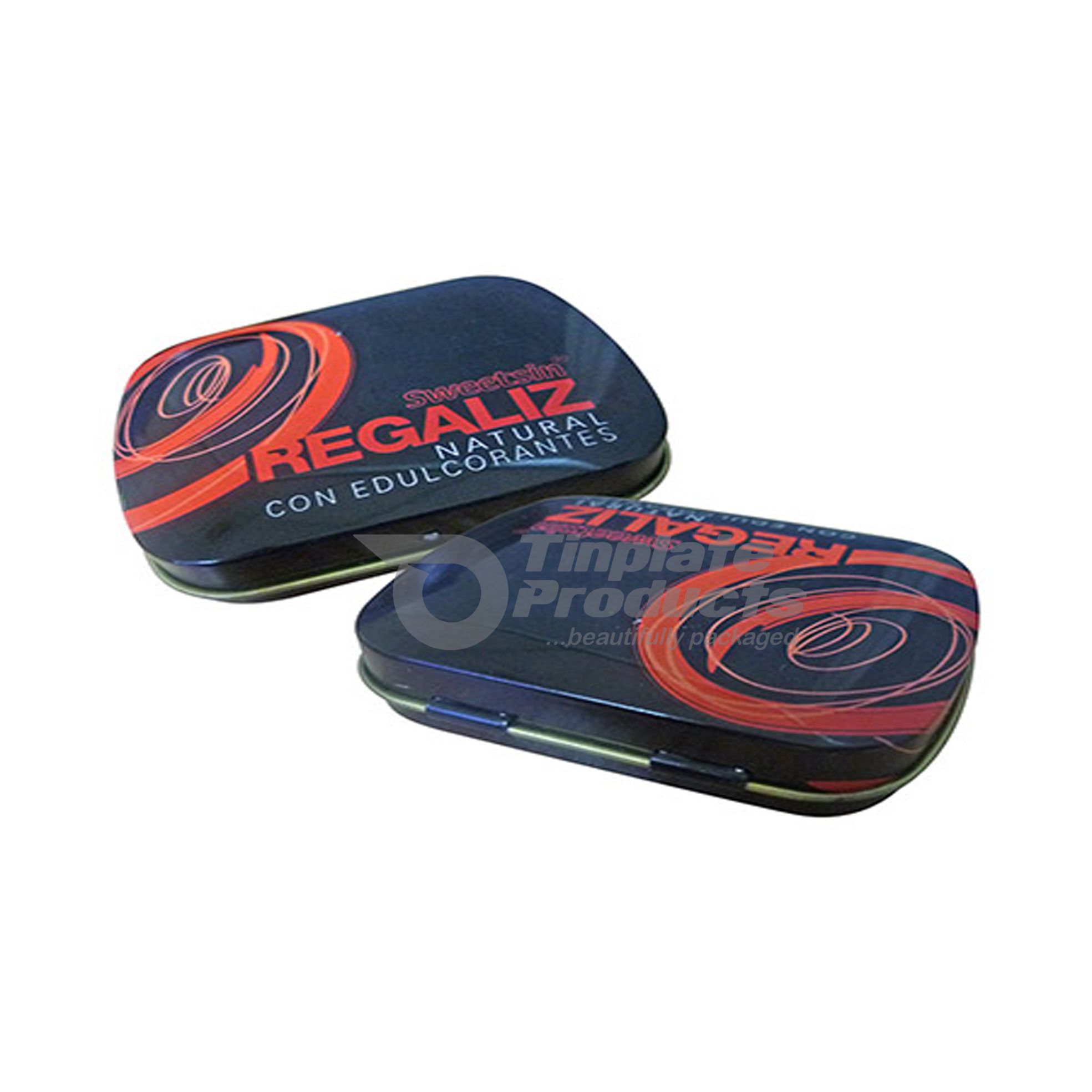 Patterned Rolling Tin - Bespoke Tin Packaging | Tinplate