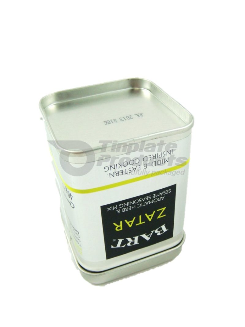 Square Seasoning Tins - Bespoke Packaging | Tinplate