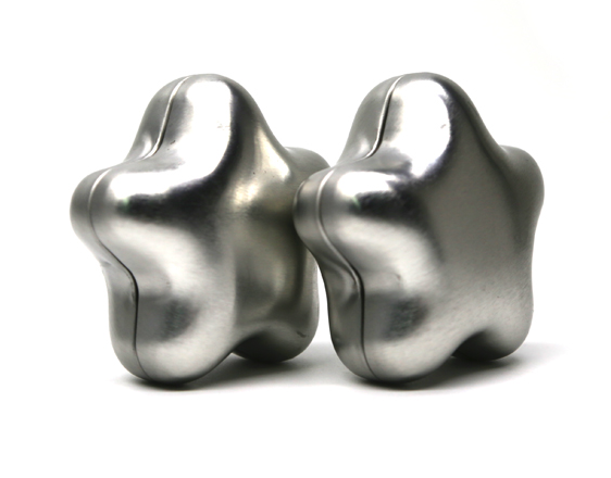 Small Star Shaped Tins - Tinplate