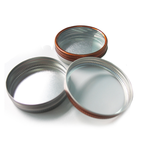 Shallow Circular Metal Tin with Window Lid - Bespoke Packaging | Tinplate